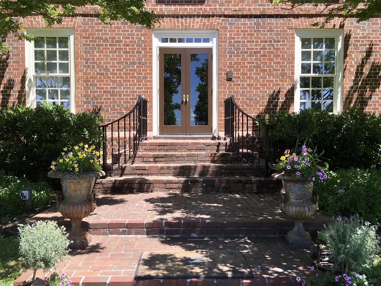 Front Step Railings Waterford Virginia, Colonial Home – Antietam Iron Works